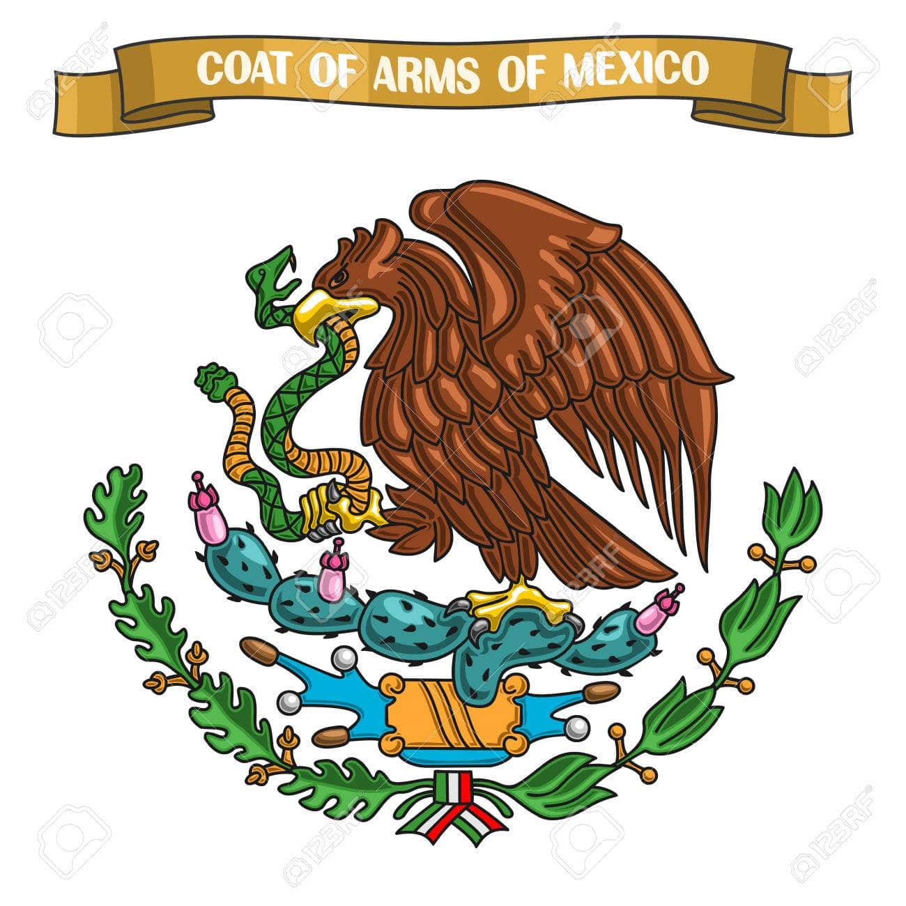 The Mexican Flag : Its History, Meaning, Design, Symbols, and more